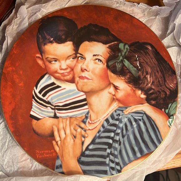 Norman Rockwell | Other | Norman Rockwell Collectors Plate The American ...
